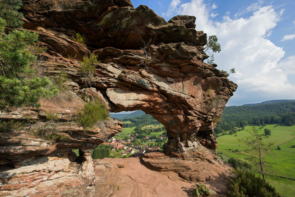 Rocher du Wachtfels - Parc naturel régional des Vosges du Nord